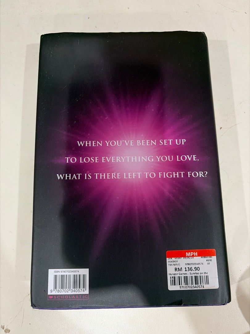 Sunrise on the Reaping: A Hunger Games Hardback Novel, Hobbies & Toys ...