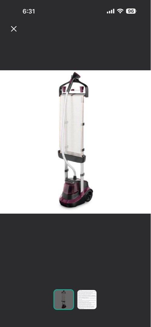 Tefal Garment Steamer, TV & Home Appliances, Irons & Steamers on Carousell