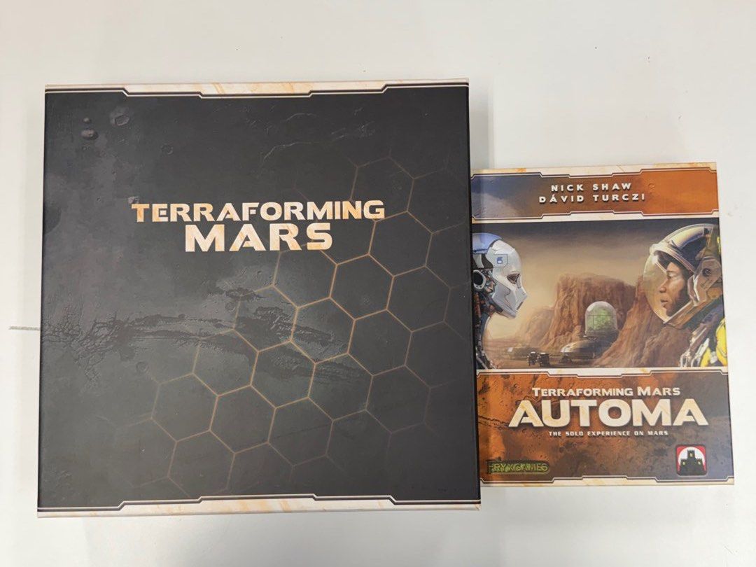 Terraforming Mars Board Game with multiple expansions, Hobbies & Toys ...