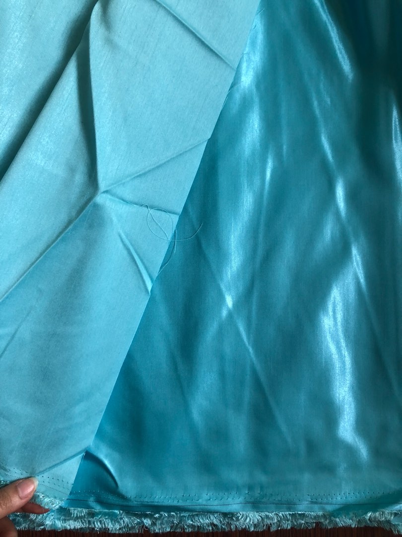 Thai Silk Fabric Destash - 10meter, Hobbies & Toys, Stationery & Craft ...