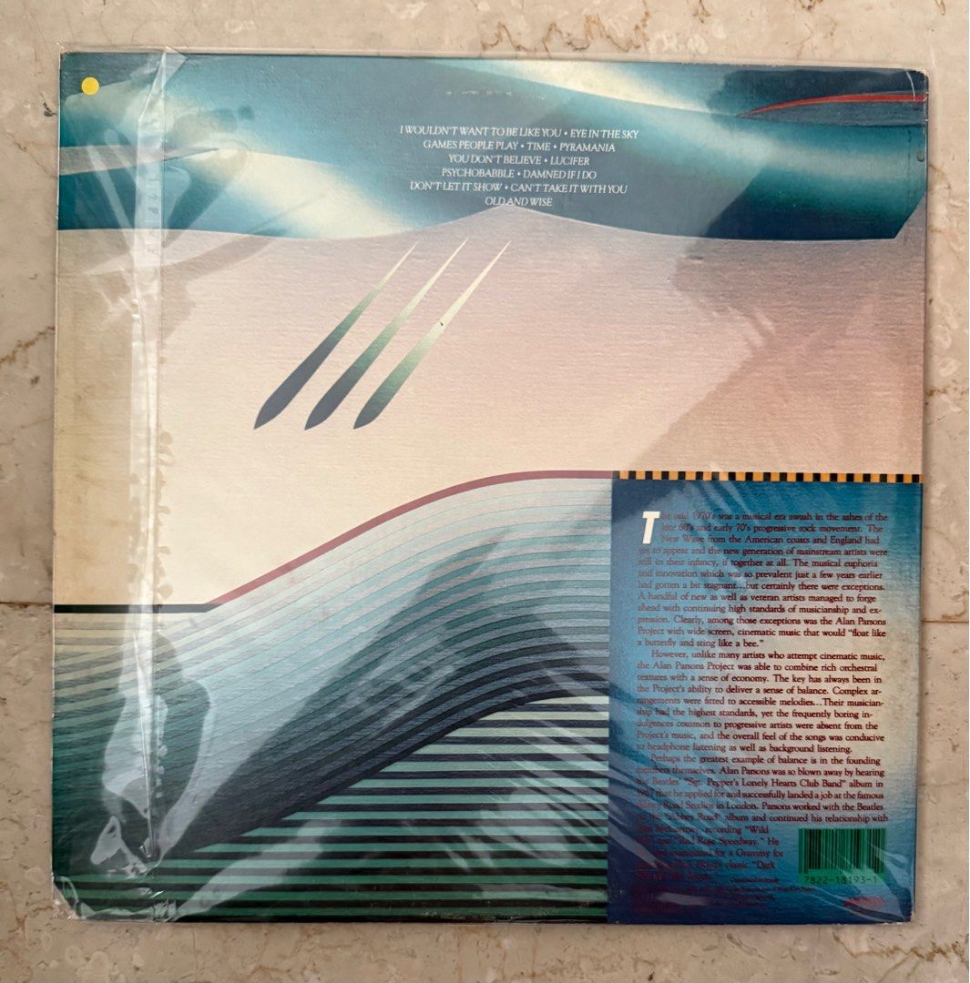 The Alan Parsons Project - The Best Of (Vinyl), Hobbies & Toys, Music ...