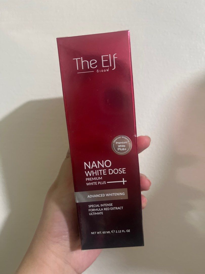 The Elf Nano White Dose Premium White Plus Serum, Beauty & Personal ...