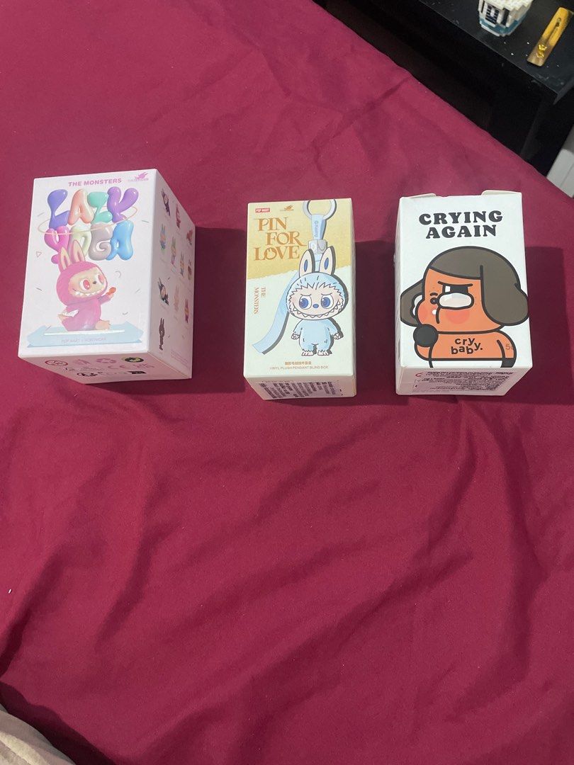 The Monsters Labubu, Pin for Love, Cry Baby Blind Box, Hobbies & Toys ...