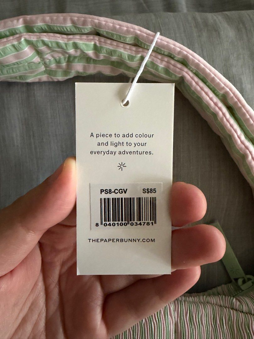 The Paper Bunny Puffer Swing - Crinkle Guava, Women's Fashion, Bags ...