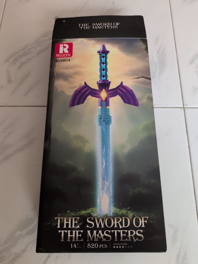 The Sword of the Masters Building Block Set, Hobbies & Toys, Toys ...