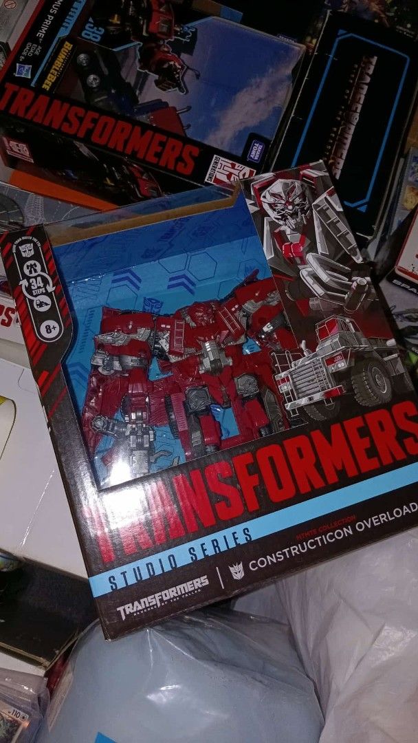 Transformers Studio Series Constructicon Overload, Hobbies & Toys, Toys ...