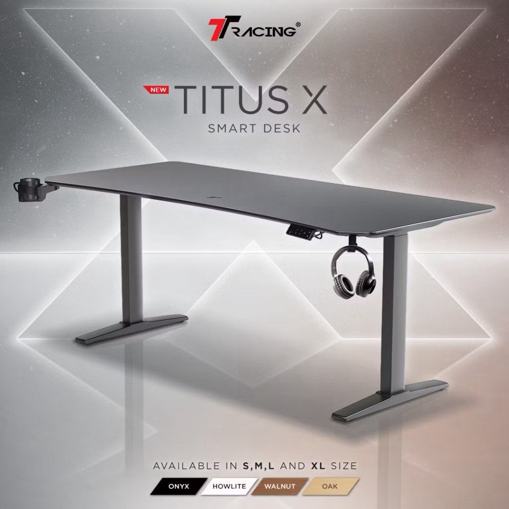 TTRACING Titus X smart desk BNIB , Furniture & Home Living, Furniture ...