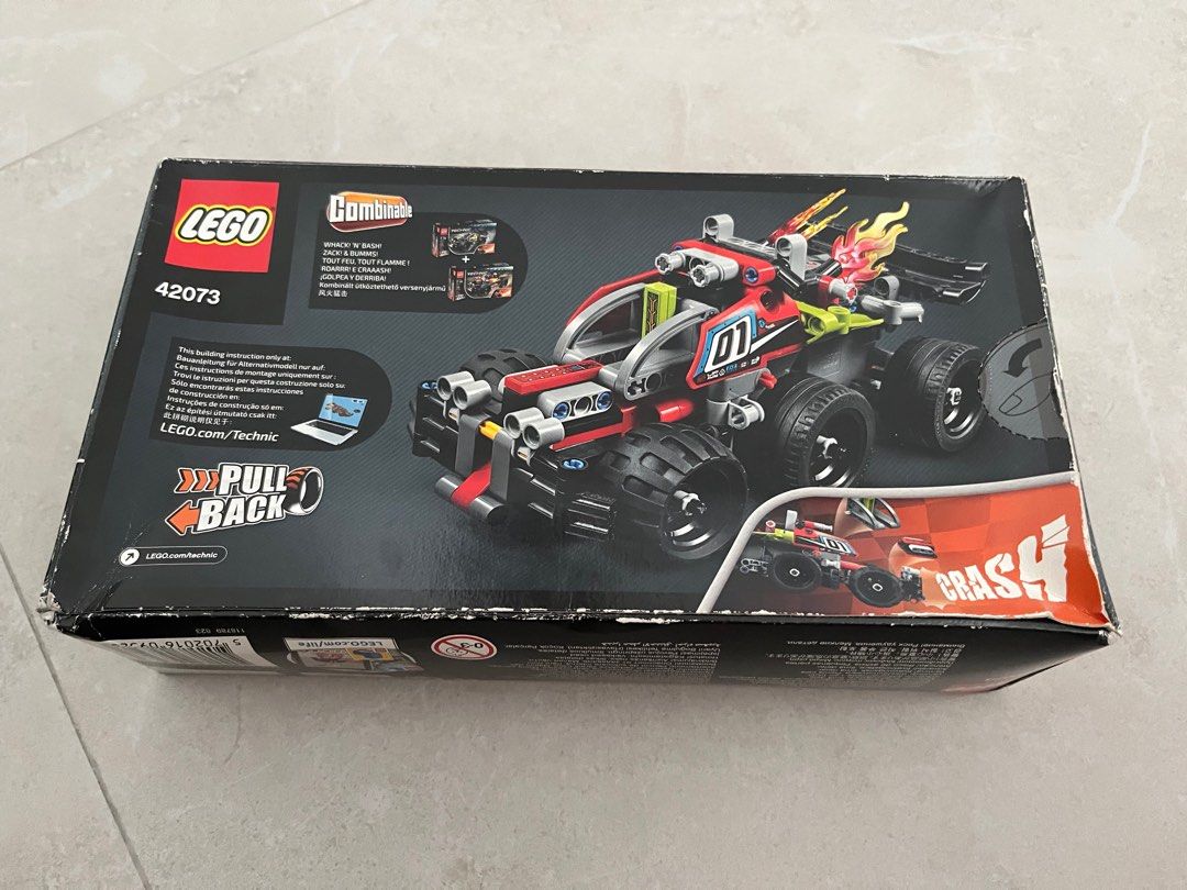 Unopened LEGO Technic 42073 Bash! Pull-Back Car, Hobbies & Toys, Toys ...