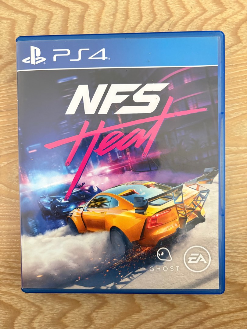 RUSH USED NFS Heat PS4 Game, Video Gaming, Video Games, PlayStation on ...