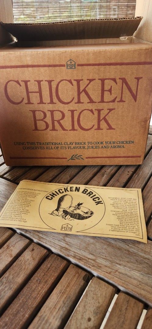 Vintage Chicken Brick Clay Cooker, Food & Drinks, Homemade Bakes on ...