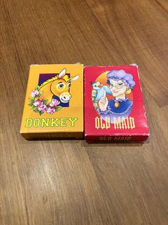 vintage Donkey card game set, Hobbies & Toys, Toys & Games on Carousell