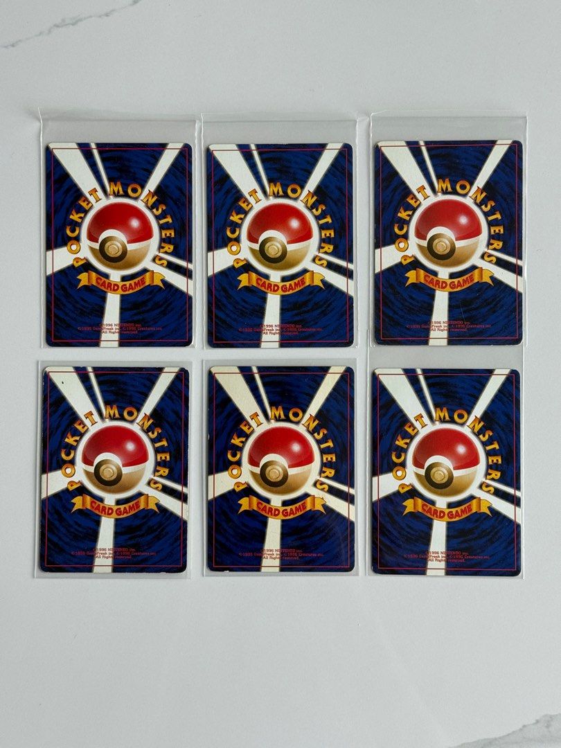 Vintage Japanese Pokemon Cards Fossil/expansion, Hobbies & Toys, Toys ...