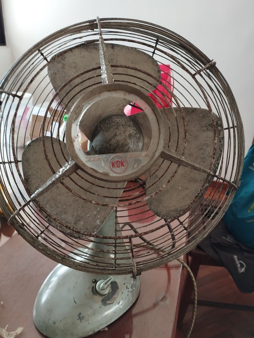 Vintage KDK Electric Fan, Furniture & Home Living, Lighting & Fans ...