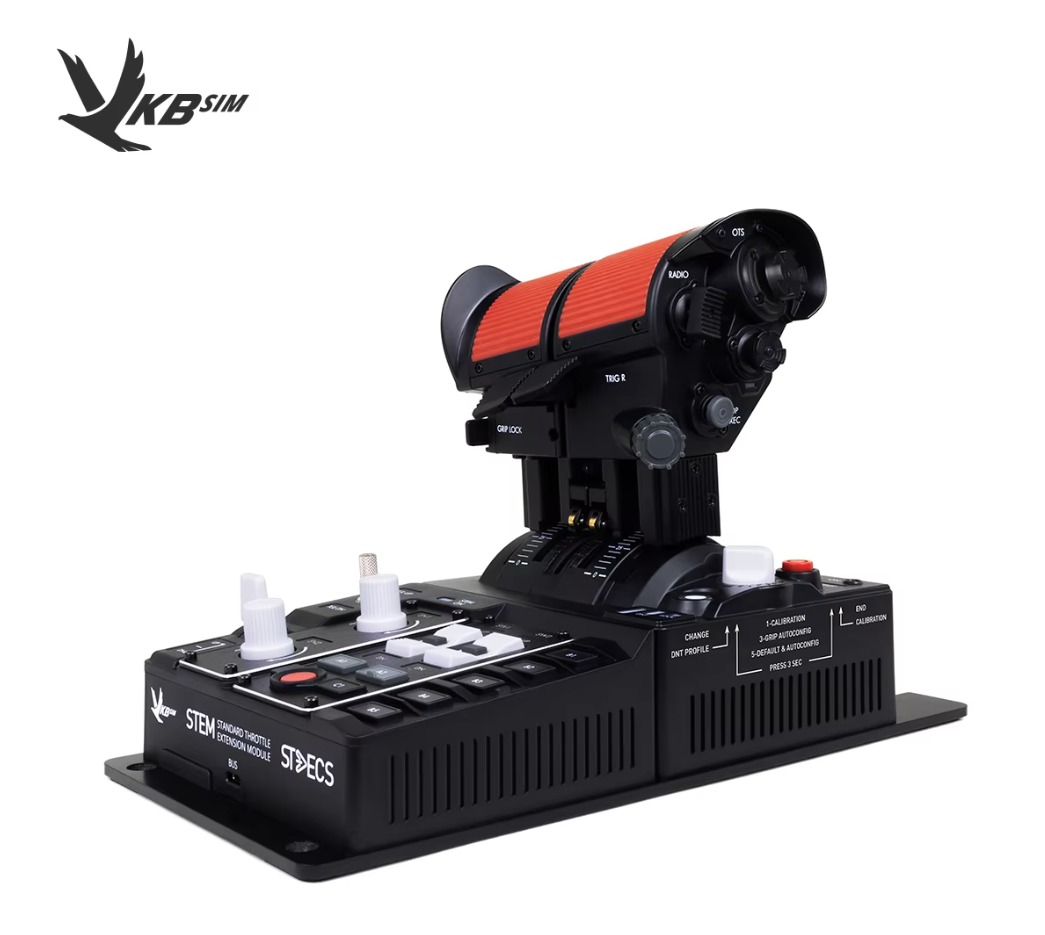 VKB Sim STEM STD-ECS Flight Simulator Throttle MK2, Video Gaming ...