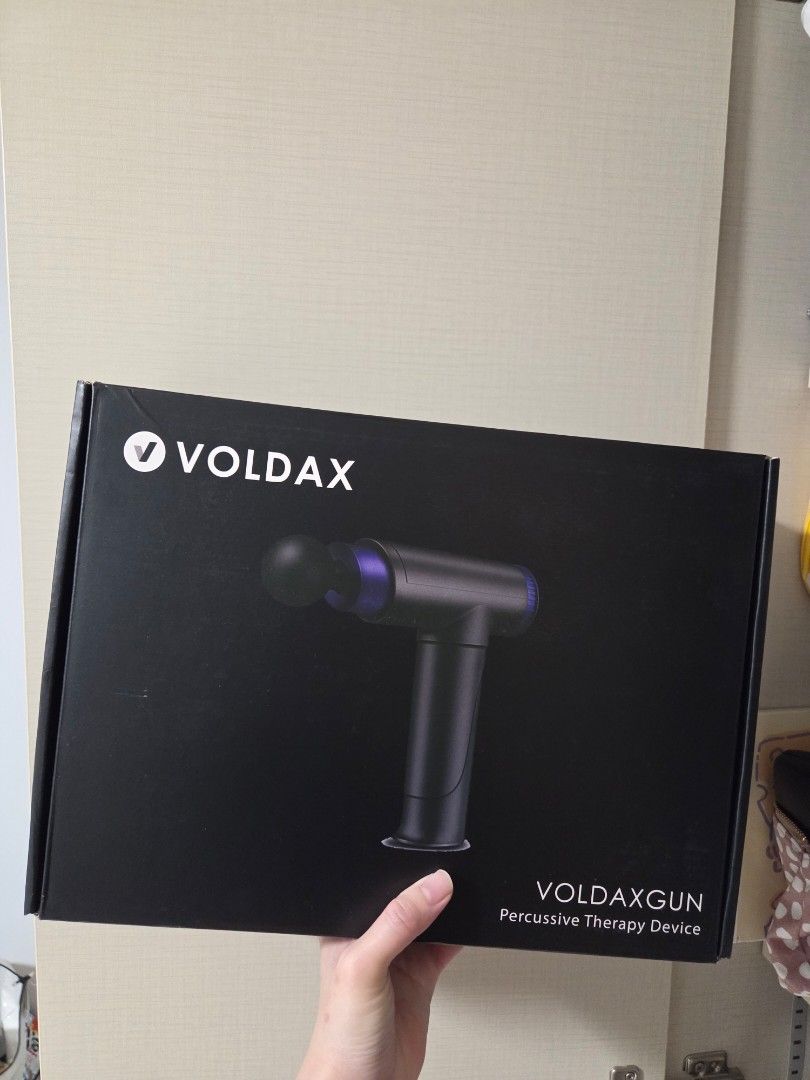 VOLDDAXGUN Percussive Therapy Device - Brand New, Health & Nutrition ...
