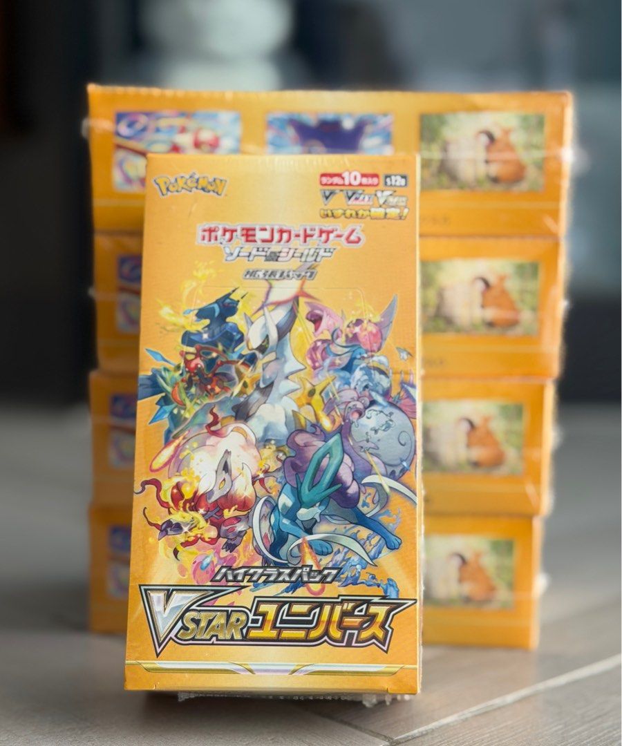 VSTAR Universe Booster Box S12A Shrinked, Hobbies & Toys, Toys & Games on Carousell