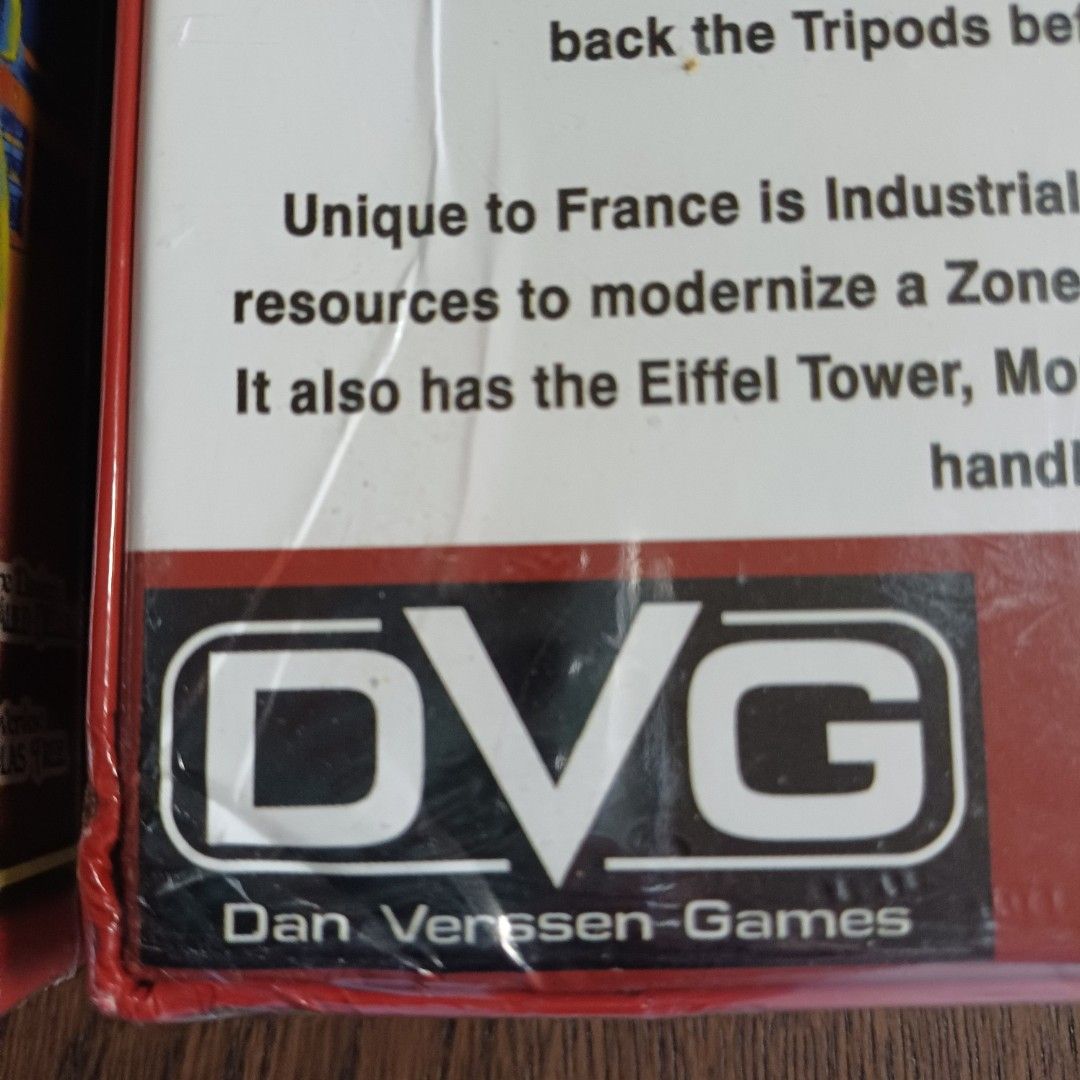 War of the Worlds Board Game - France & Japan, Hobbies & Toys, Toys ...