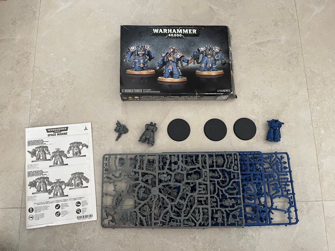 Warhammer 40,000 Space Marine Terminators, Hobbies & Toys, Toys & Games ...