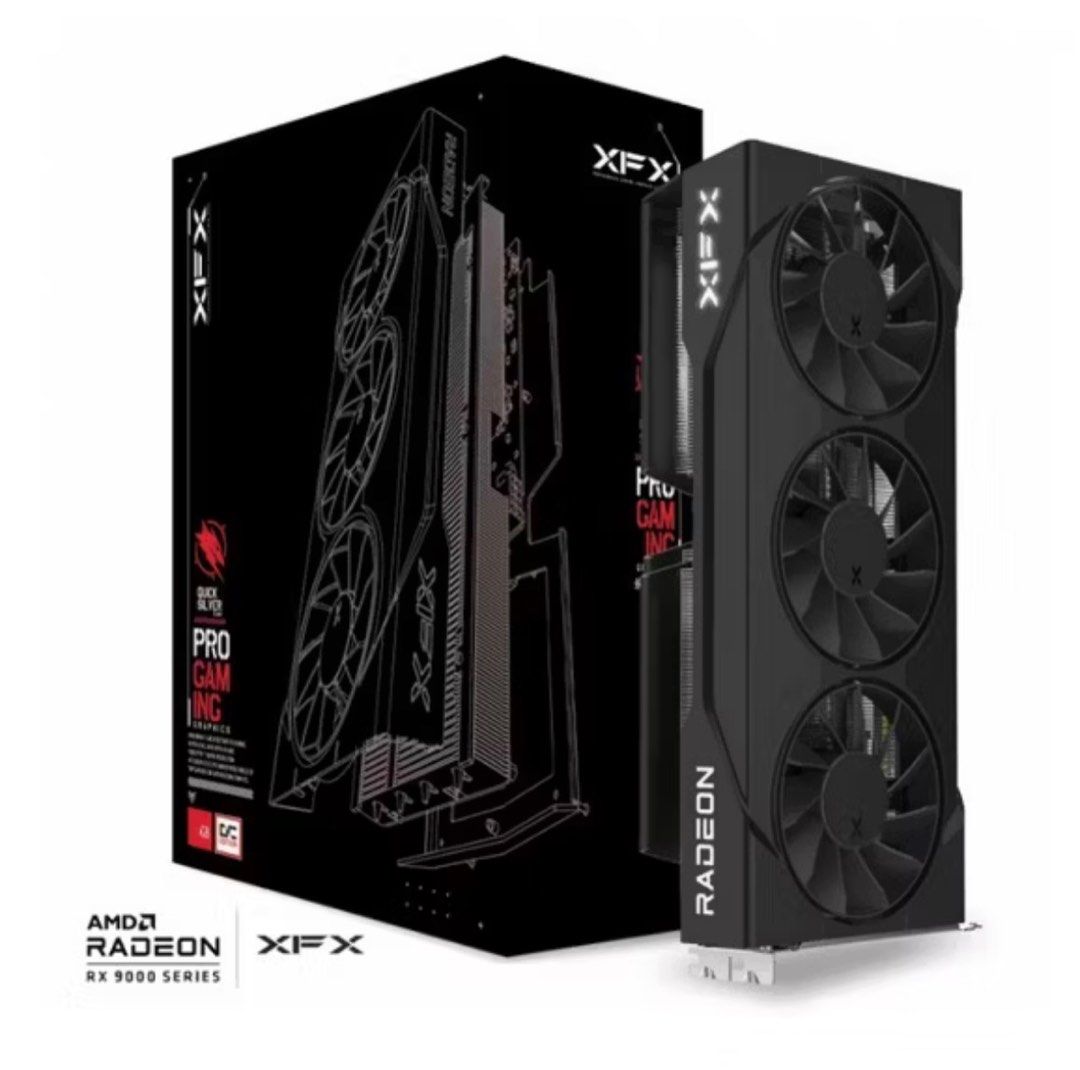 XFX Radeon RX 9060xt 16gb Graphics Card, Computers & Tech, Parts ...
