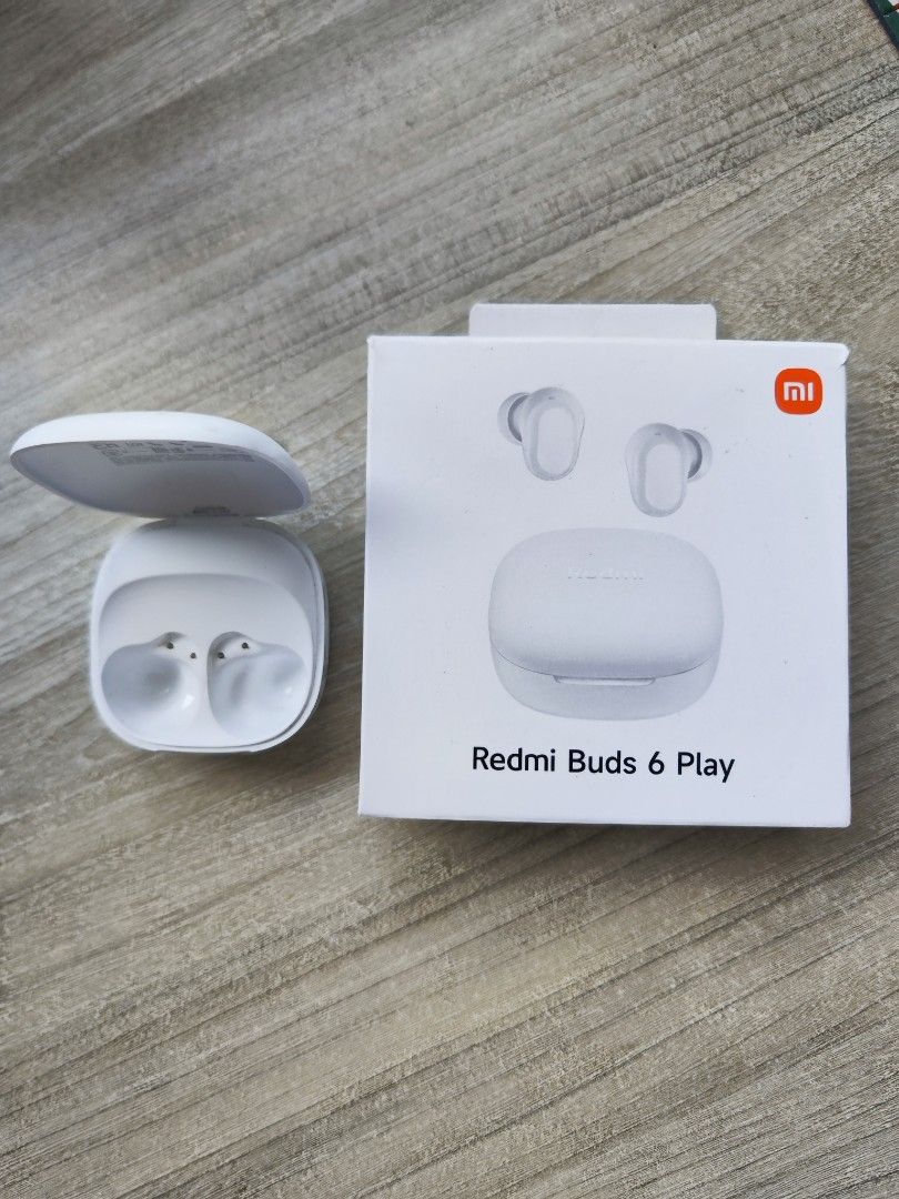 Xiaomi Redmi Buds 6 Play - White, Audio, Earphones on Carousell