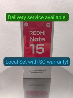 Xiaomi Redmi Note 15 5G Black 256GB, Mobile Phones & Gadgets, Mobile ...