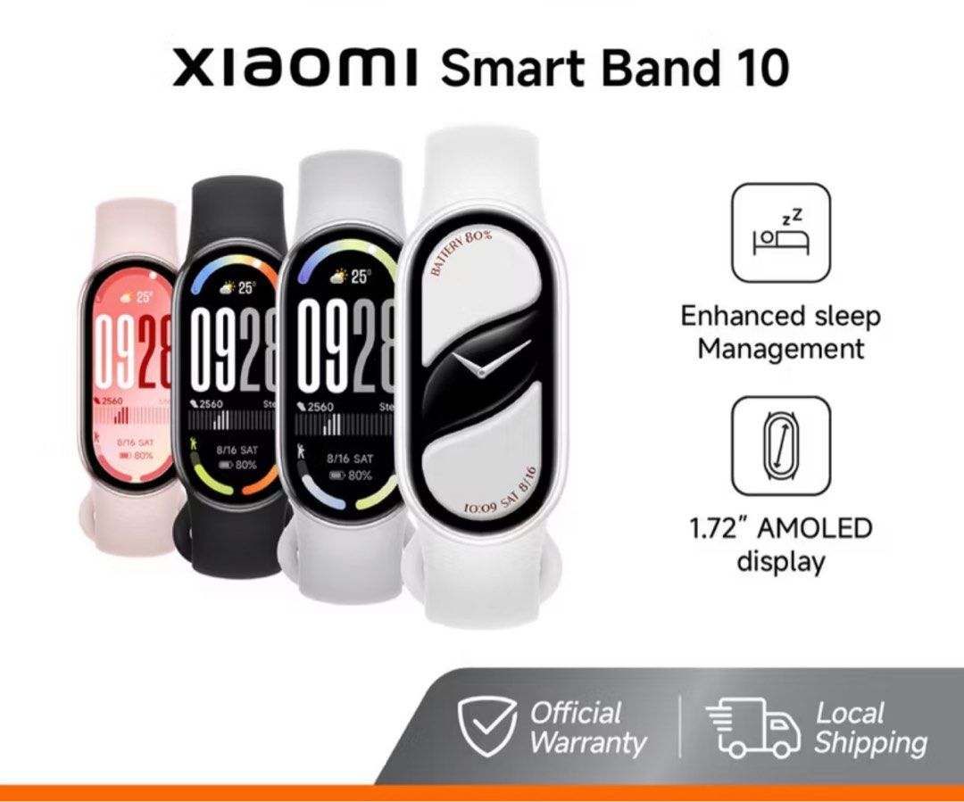 Xiaomi Smart Band 10 | Fitness Tracker, Mobile Phones & Gadgets ...