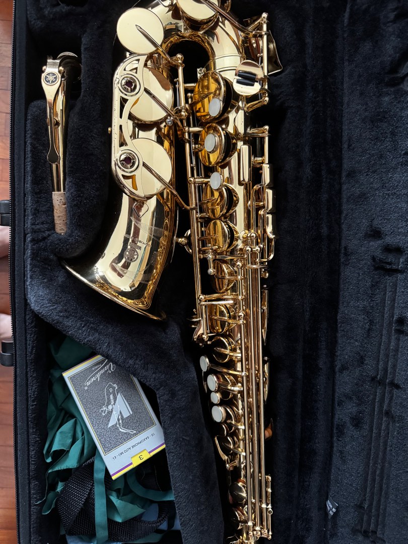 Yamaha YAS-480 Alto Saxophone, Hobbies & Toys, Musical Instruments on ...