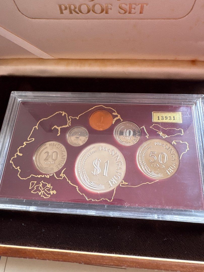 1984 Proof set, Hobbies & Toys, Memorabilia & Collectibles, Currency on ...
