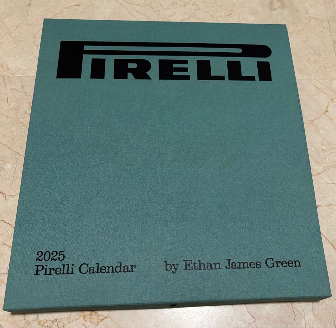 Collectors item: 2025 Pirelli Calendar by Ethan James Green, Hobbies ...