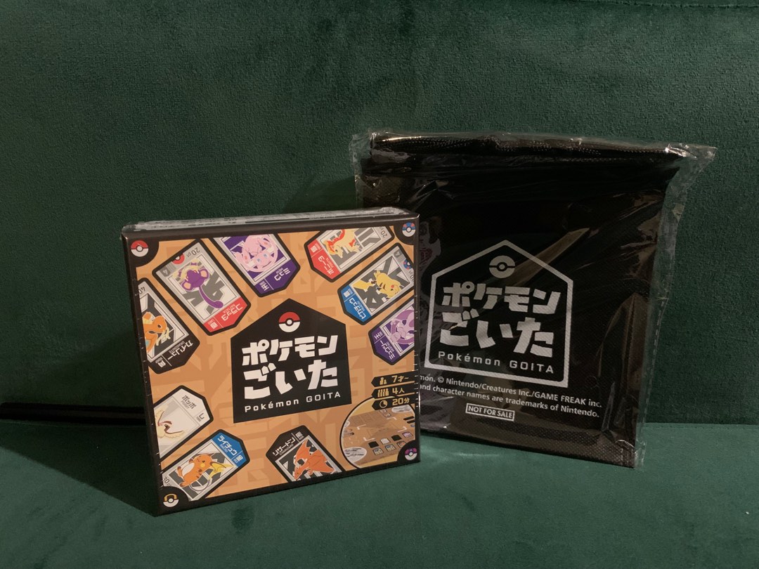 [連 特典] 最後一盒 全新 Pokémon GOITA ポケモンごいた 寶可夢 （日英合版）桌遊 Board game, 興趣及遊戲, 玩具 ...