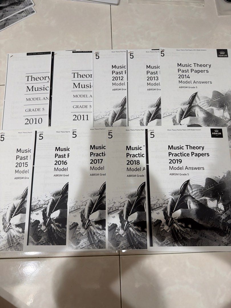 ABRSM Grade 5 Music Theory Past Papers, Hobbies & Toys, Music & Media ...