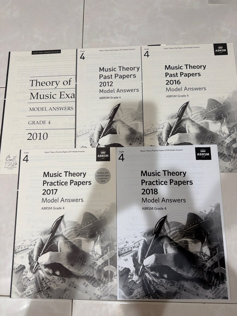 ABRSM Music Theory Grade 4 Past Papers & Practice Papers, Hobbies ...