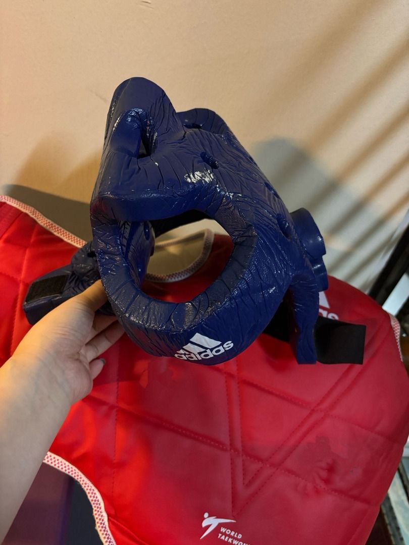 Adidas Taekwondo Chest Guard and Headgear, Sports Equipment, Other ...
