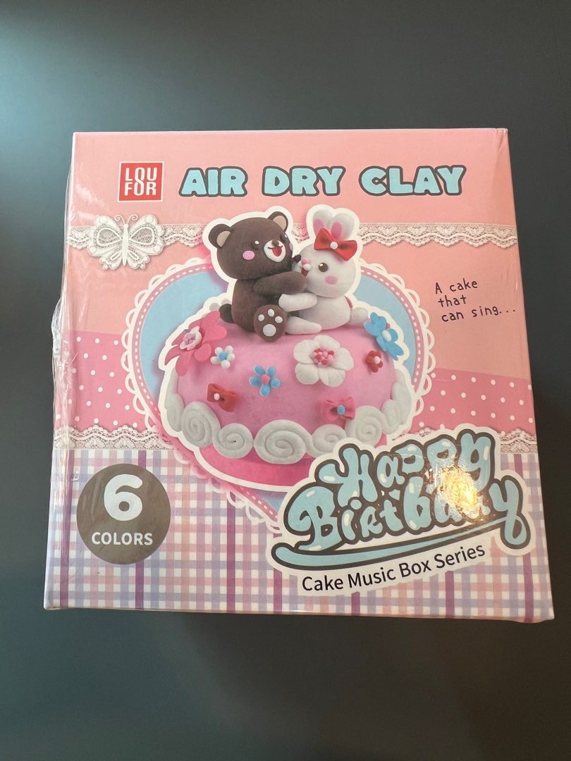 air dry clay music box for kids/children happy birthday gifts birthday ...