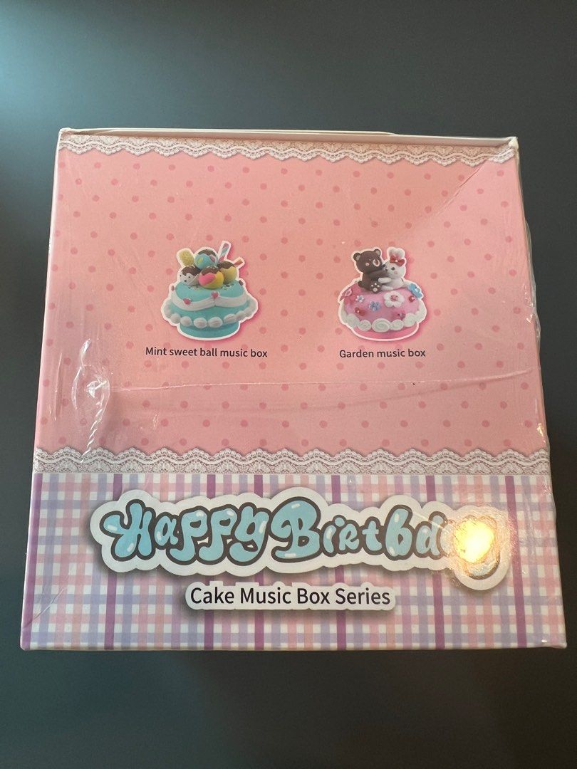 air dry clay music box for kids/children happy birthday gifts birthday ...