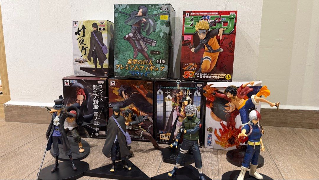 Anime Figures - Naruto, One Piece, Attack on Titan, Hobbies & Toys ...