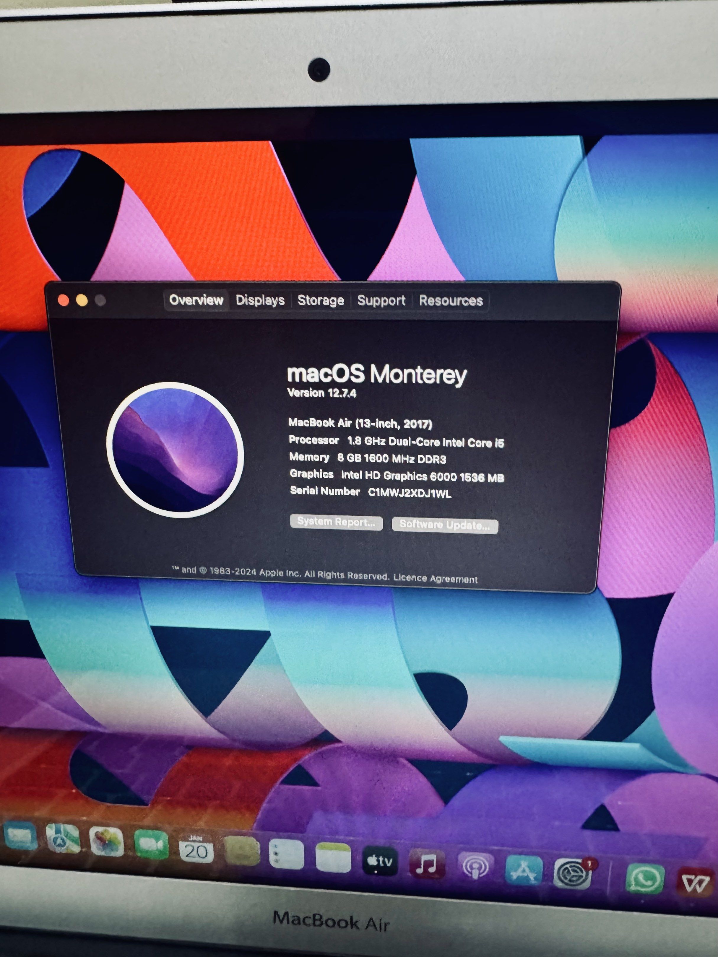 Apple MacBook Air (13-inch, 2017), Computers & Tech, Laptops ...