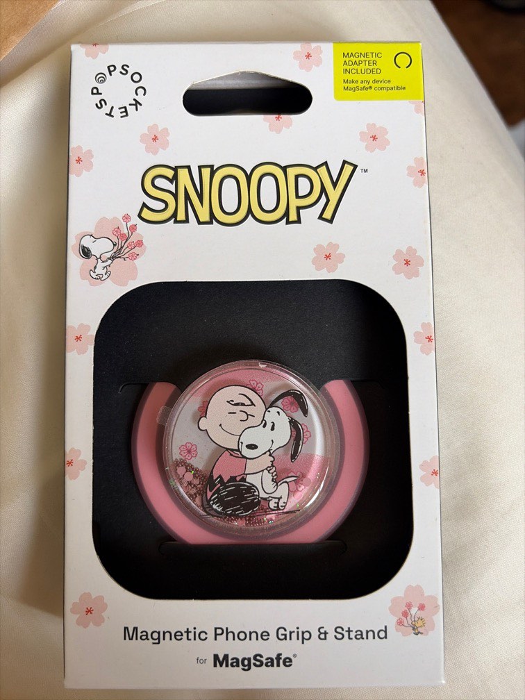 Apple Snoopy 2025 Pop socket MagSafe, Mobile Phones & Gadgets, Mobile ...