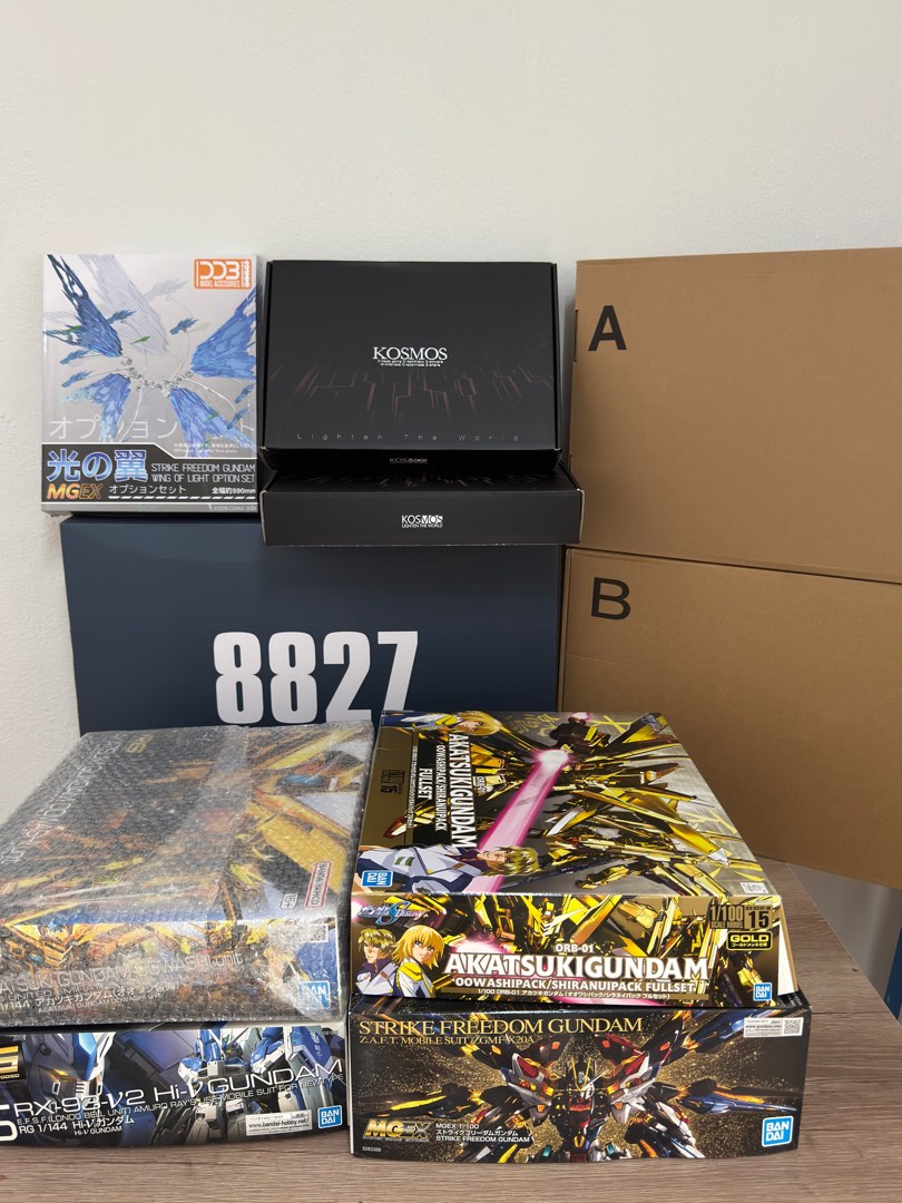 Bandai and bootleg figures gundam mgex, Hobbies & Toys, Toys & Games on ...