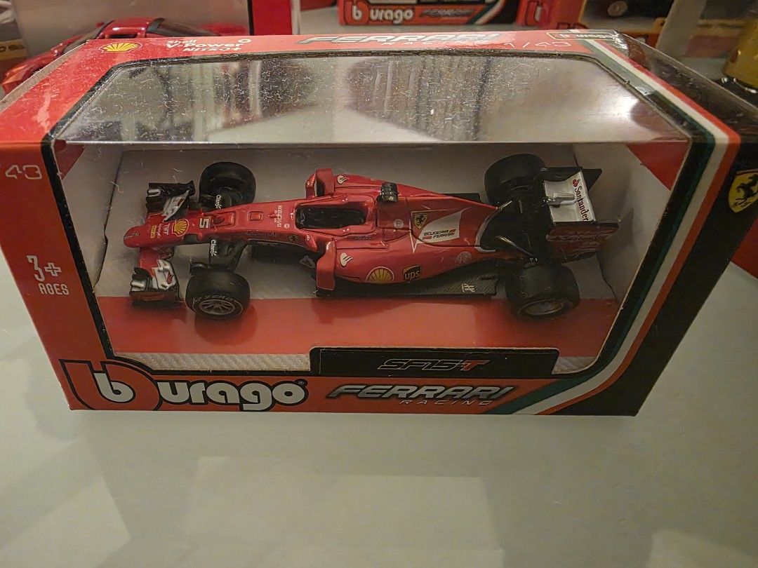 Bburago Ferrari SF90 F1 Race Car - New, Hobbies & Toys, Toys & Games on ...