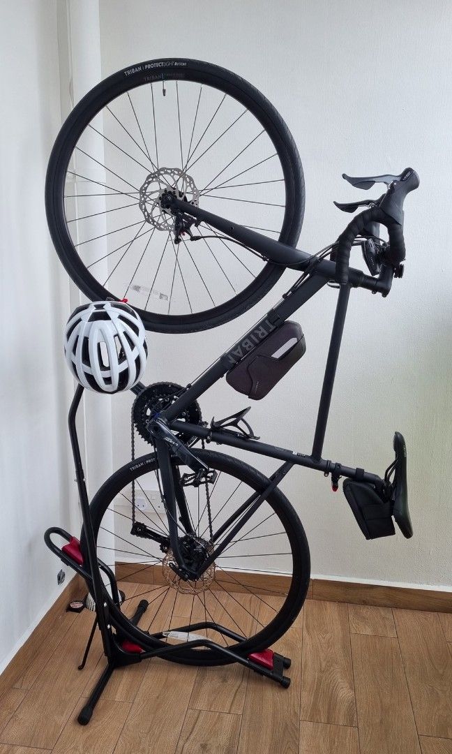 Bike Stand - Black and Red, Sports Equipment, Bicycles & Parts, Parts ...