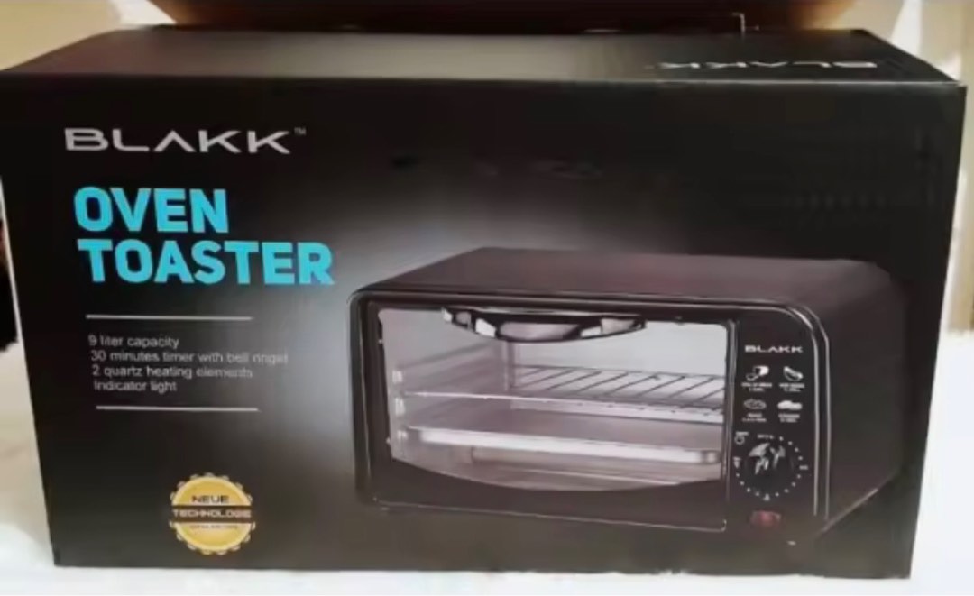 Blakk Oven Toaster 9L, TV & Home Appliances, Kitchen Appliances, Ovens ...