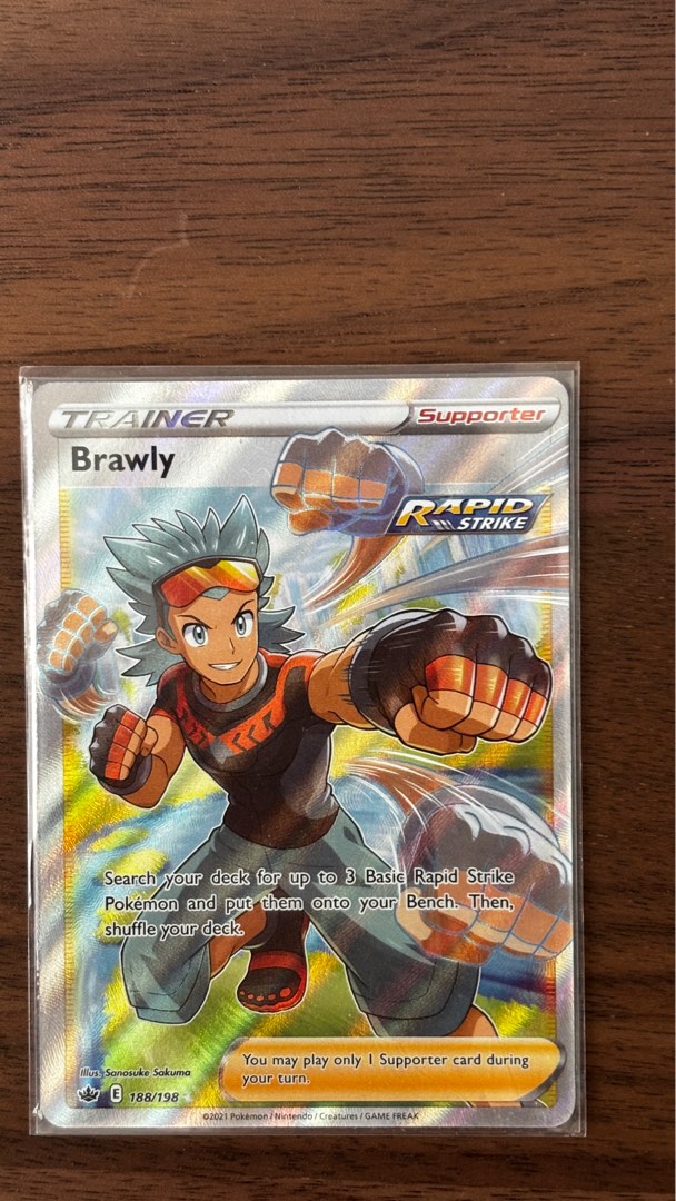 brawly full art (chilling reign 188/198), Hobbies & Toys, Toys & Games ...
