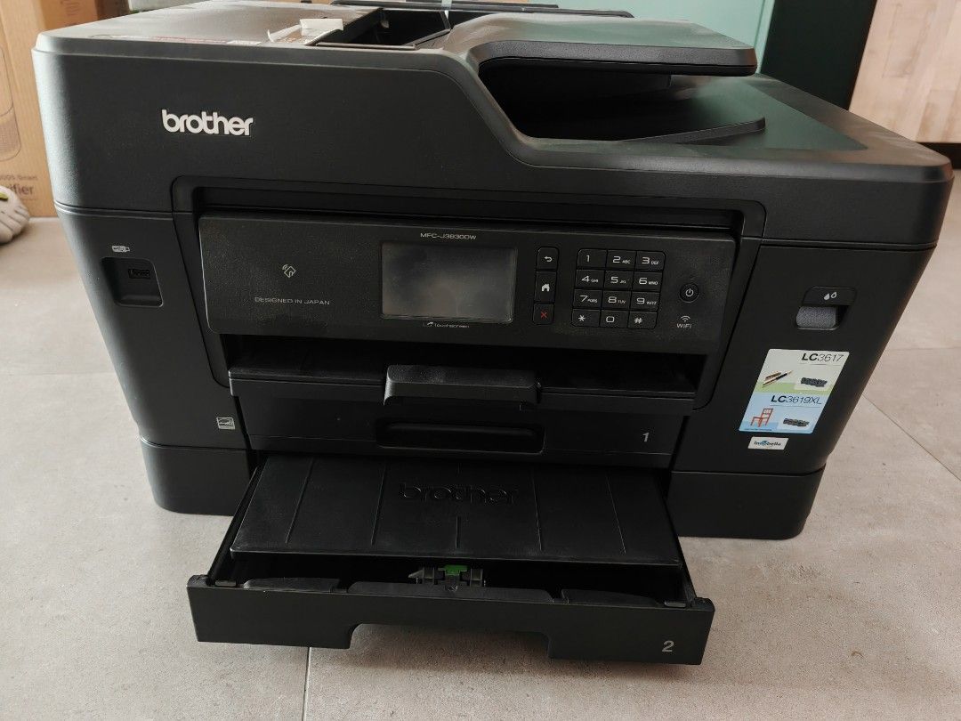 Brother MFC-J3930DW Printer - Black, Computers & Tech, Printers ...