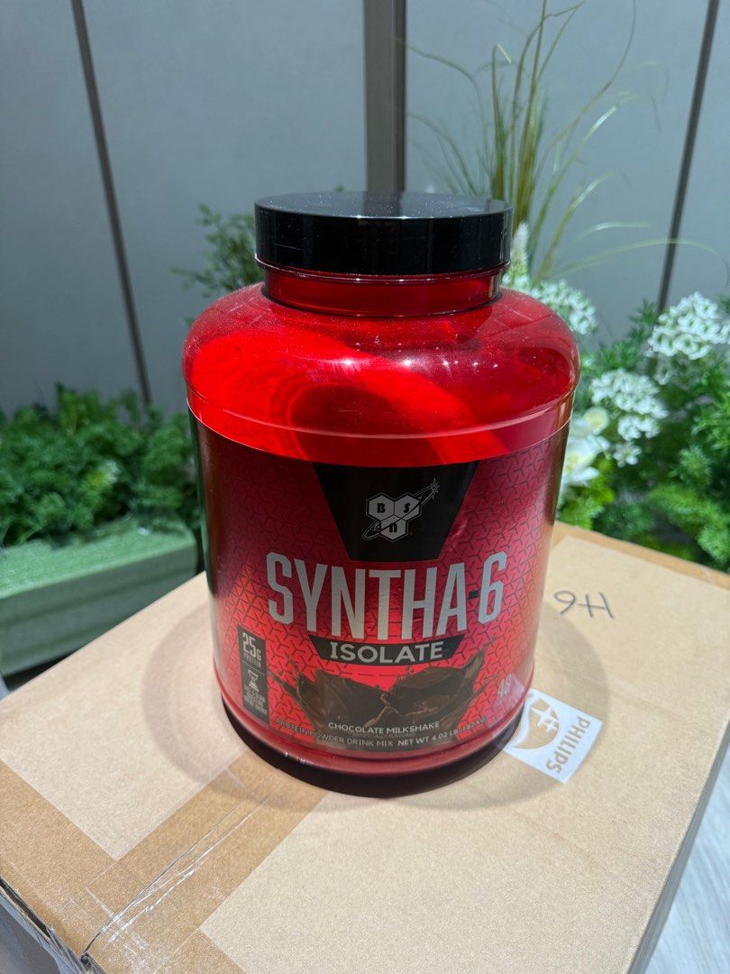 BSN Syntha-6 Isolate Chocolate Milkshake Protein Powder, Health ...