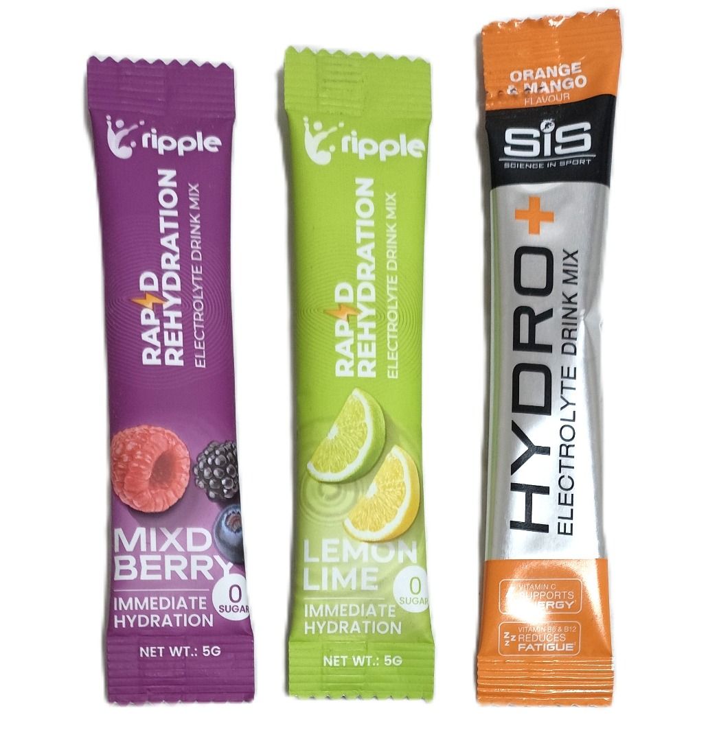 Bundle sale. Ripple rapid rehydration electrolyte drink mixed berry ...