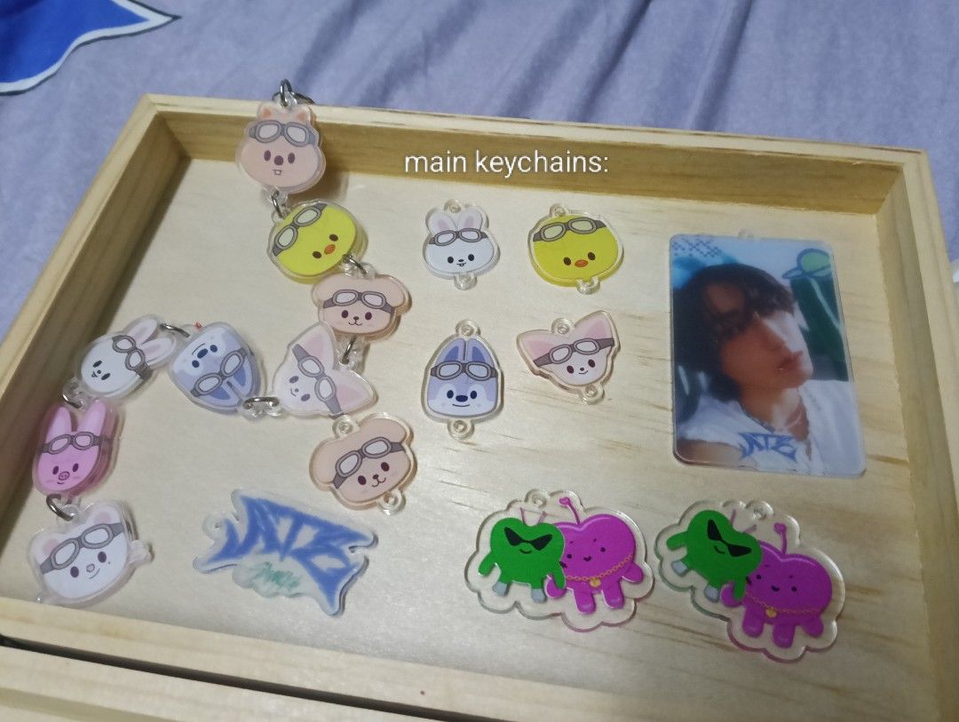Custom skzoo stray kids keychain, Hobbies & Toys, Stationery & Craft ...