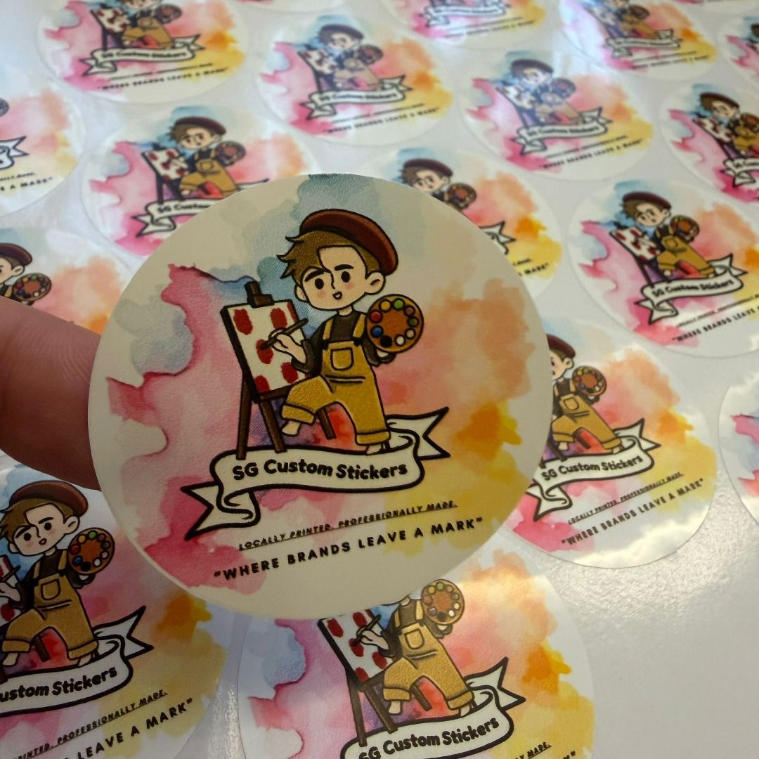 Custom Sticker Label Printing for Businesses | Logo & Packaging ...