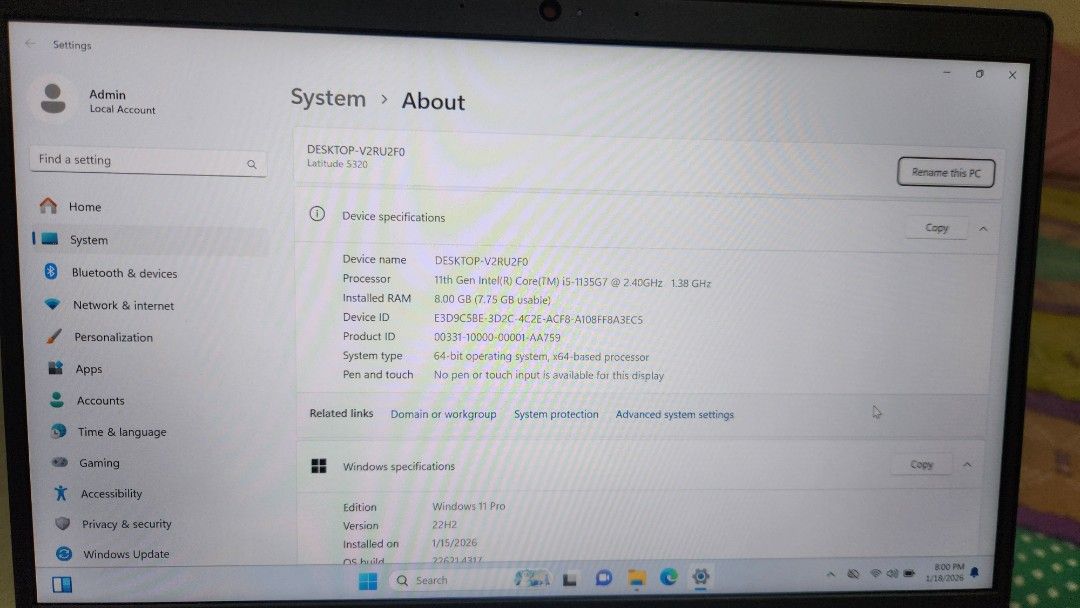 Dell laptop ( slim+fast + new look ), Computers & Tech, Laptops ...