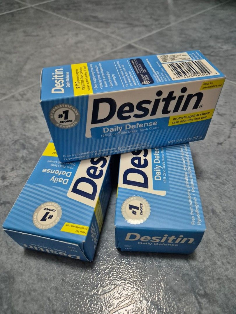 Desitin Daily Defense Diaper Rash Cream, Babies & Kids, Bathing ...
